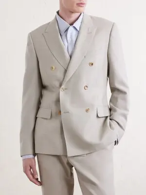 Mr P. Wool-hopsack Suit Jacket