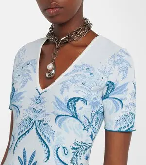 Etro Floral Minidress