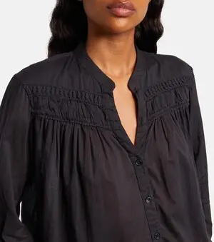 NILI LOTAN Clarys Cotton Blouse