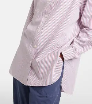 NILI LOTAN Yorke Striped Cotton Shirt