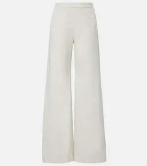 NILI LOTAN NILI LOTAN Cotton Wide-Leg Pants