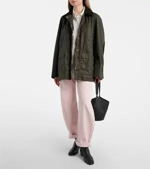 FRAME Bubble Barrel-leg Jeans - Pink