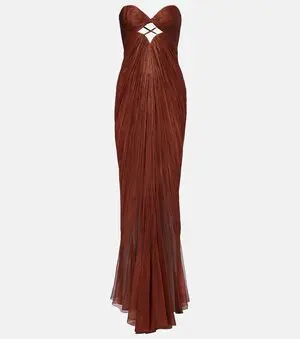 MARIA LUCIA HOHAN Rachel Gown - Brown