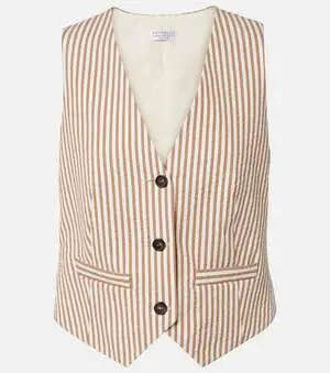 Striped Vests For Women