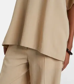 TOTEME Oversized Shirt - Beige