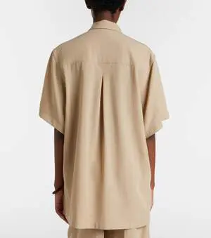 TOTEME Oversized Shirt - Beige