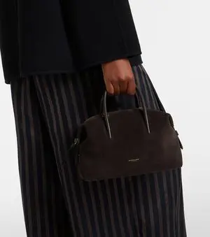 DEMELLIER Stockholm Small Suede Top-handle Bag