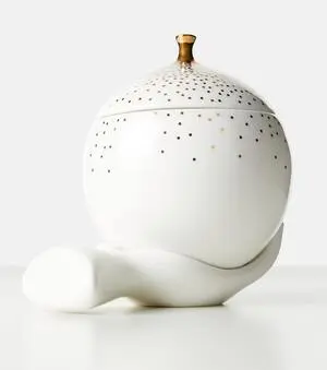 Jonathan Adler Gilded Eve Porcelain Container