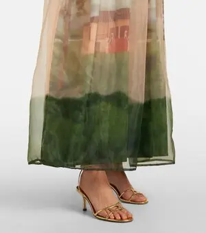Agua Bendita Tonia Páramo Printed Cocktail Dress