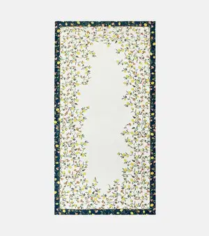 La DoubleJ Borboni Large Linen Tablecloth - Multicoloured