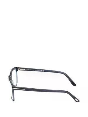 TOM FORD T-logo Rectangle-frame Glasses