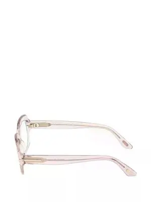 TOM FORD T-logo Rectangle-frame Glasses