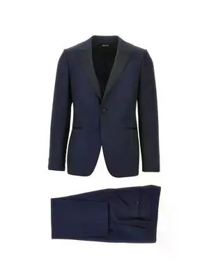 Zegna Peak-lapel Single-breasted Suit
