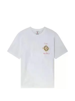 Casablanca Logo-print T-shirt - White