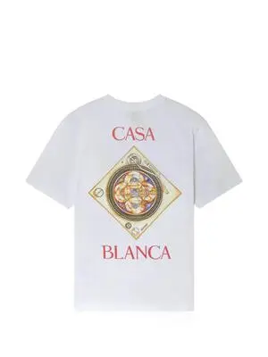Casablanca Logo-print T-shirt - White