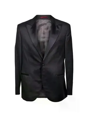 Brunello Cucinelli Button Single-breasted Blazer - Black