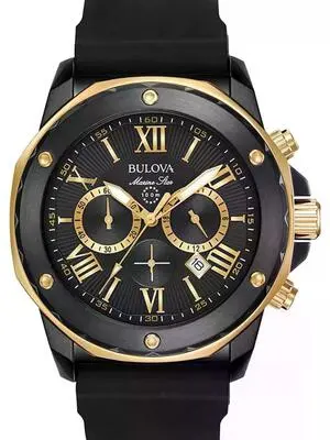 Bulova Marine Star Watch - Black