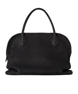 THE ROW Agnes 12 Bag - Black