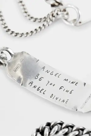 ANN DEMEULEMEESTER Chain Rectangle-plaque Earrings