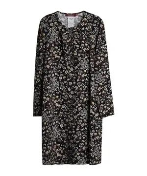 Max Mara Long Sleeved Floral Dress