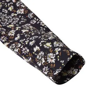 Max Mara Long Sleeved Floral Dress