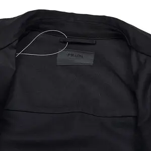Prada Triangle-logo Straight Hem Jacket