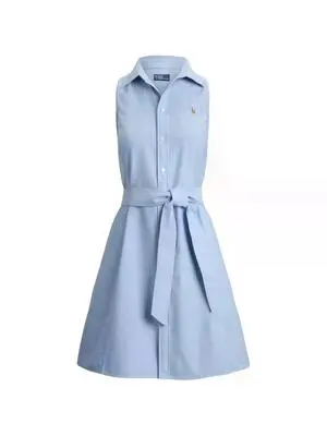 Polo Ralph Lauren Sleeveless Shirt Dress - Blue