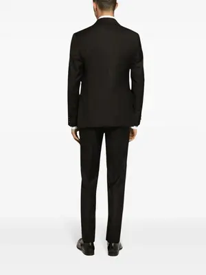 Dolce & Gabbana Single-breasted Tailored Suit With Pleated Trousers