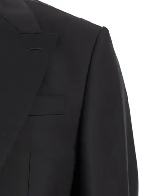 Dolce & Gabbana Single-breasted Tailored Suit With Pleated Trousers