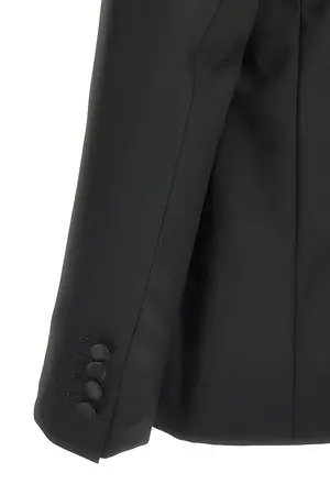 Dolce & Gabbana Single-breasted Tailored Suit With Pleated Trousers