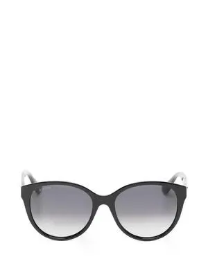 Gucci Double G Round-frame Sunglasses