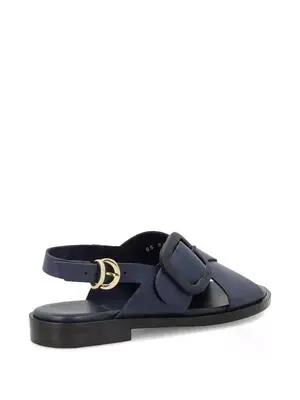 FRAU Crossover Strap Buckled Sandals