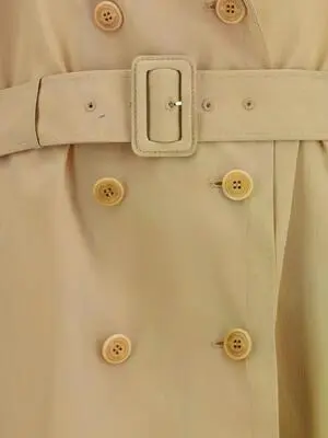 Ermanno Scervino Double-breasted Belted Trench Coat - Neutrals