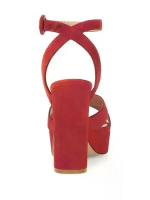 GIANVITO ROSSI Sabrina Crossover Strap Sandals