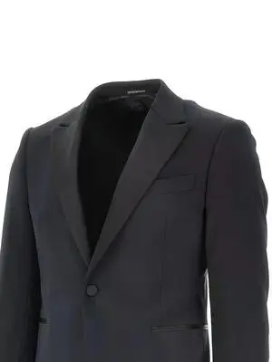 Emporio Armani Satin-lapel Suit