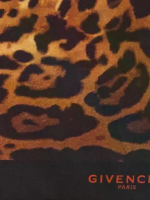 Givenchy Leopard-print Silk Scarf