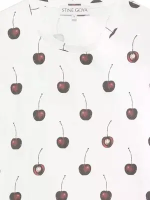 Stine Goya Cherry Print T-shirt