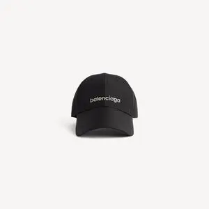 Balenciaga Techwear Baseball Cap - Black