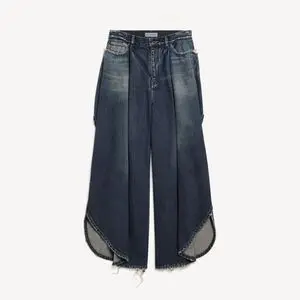 Balenciaga Tulipe Wide Leg Jeans