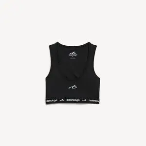 Balenciaga Scoop Neck Sports Bras