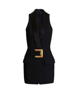 Balmain Belted Cocktail Dresses