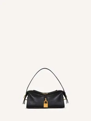 Balmain Small Pulse Bag In Smooth Leather - Black