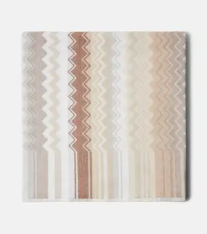 Missoni Giacomo Zigzag Cotton Terry Bath Sheet - Beige