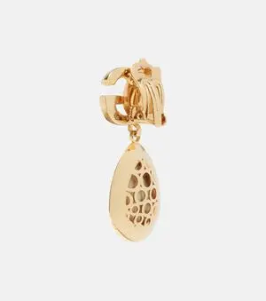 Dolce & Gabbana Crystal Embellished Clip-on Earrings
