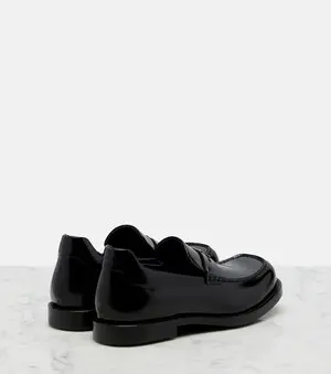 Balenciaga Leather Loafers