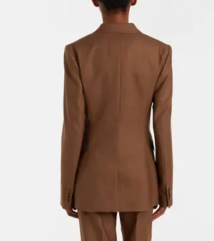 Gabriela Hearst Angela Wool And Silk Blazer