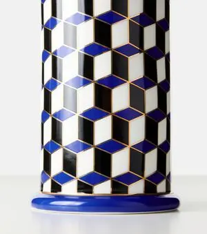 Jonathan Adler Versailles Porcelain Container - Blue