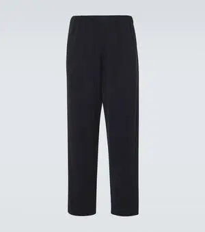 Giorgio Armani Knitted Wide-leg Pants - Blue