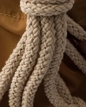 Prada Medium Cotton Macramé Bag