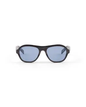 Prada Acetate Frame Aviator Sunglasses - Lenses